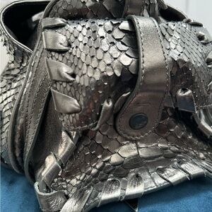 Chloe | Bags | Chloe Python Silverado Shoulder Bag | Poshmark